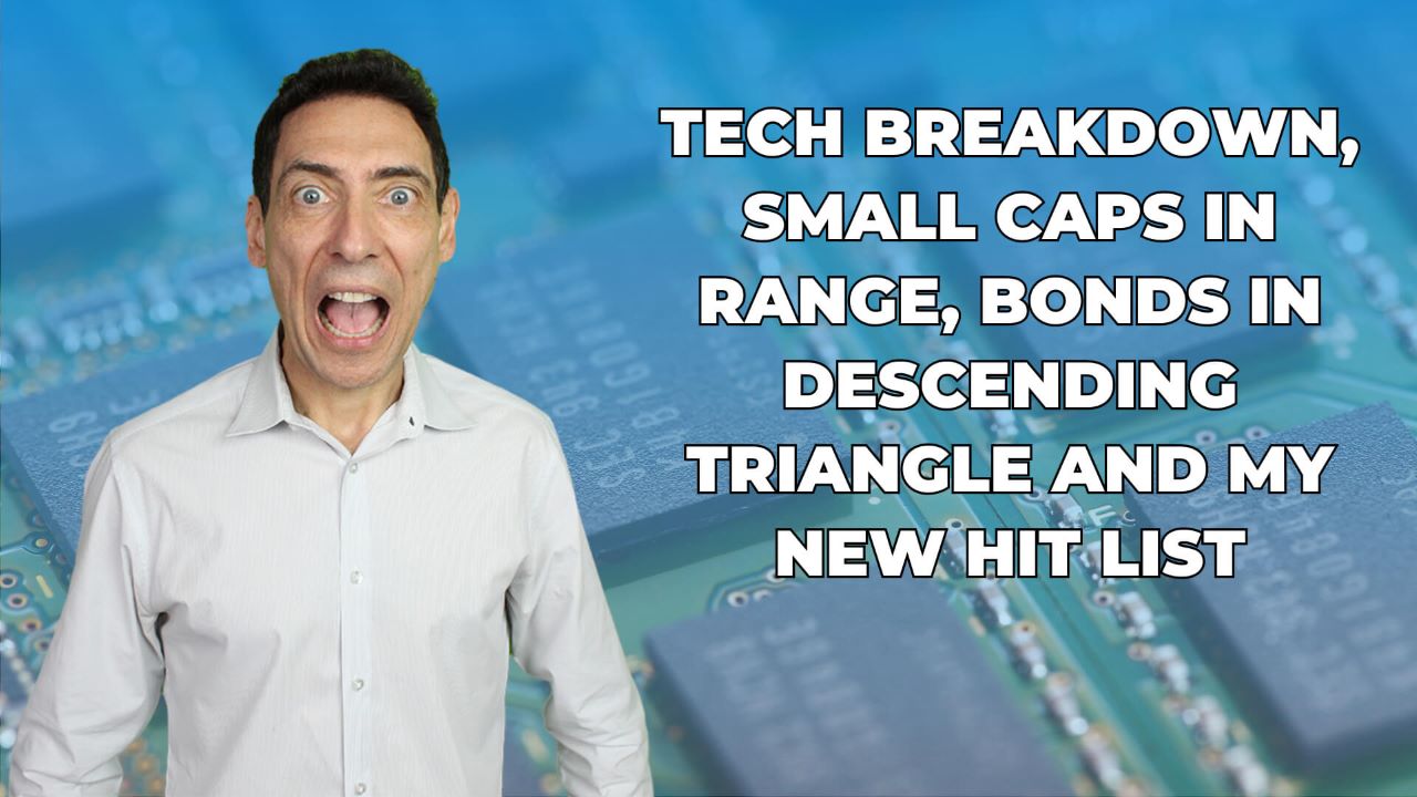 Tech Breakdown, Small Caps In Range, Bonds In Descending Triangle and ...