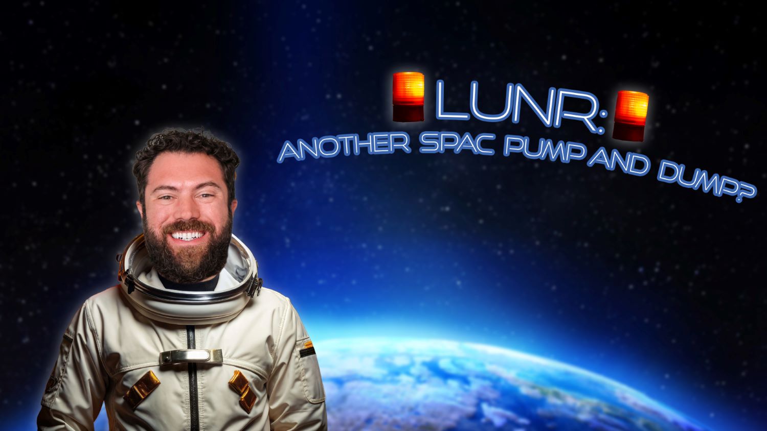 WARNING: Why LUNR Looks Like Another SPAC Pump and Dump - The TradingPub