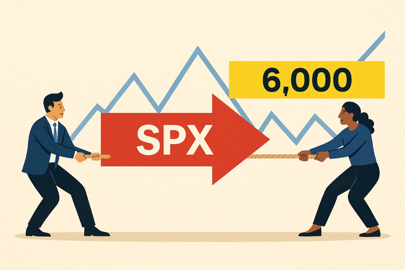 How Traders Can Play the SPX Tug-of-War at 6,000 Resistance - The ...